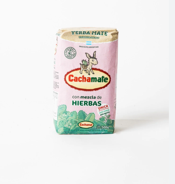 YERBA MATE CACHAMATE CON MEZCLA DE HIERBAS – La Selecta Organica
