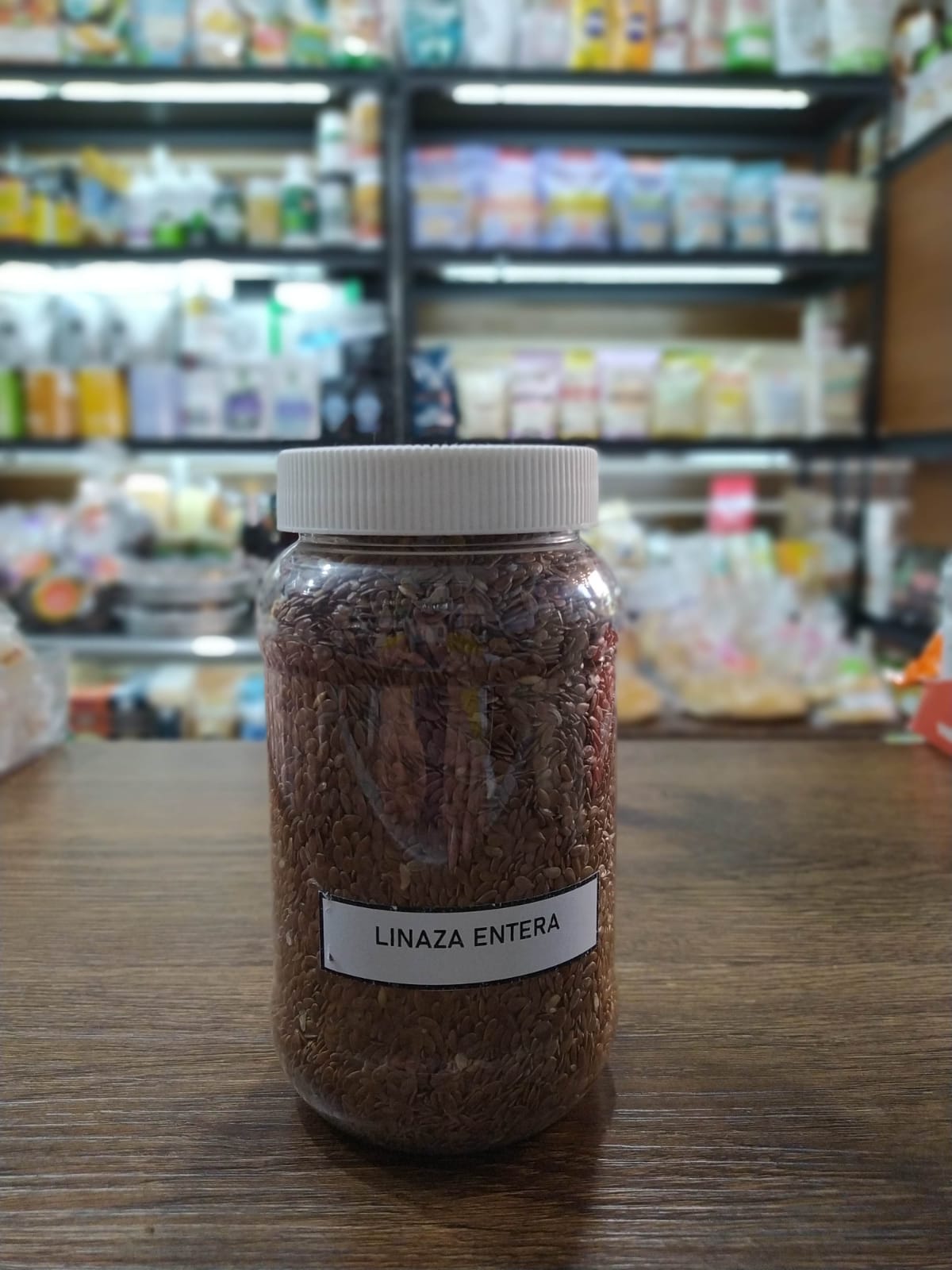 LINAZA ENTERA ORGANICA BOTE MEDIANO – La Selecta Organica
