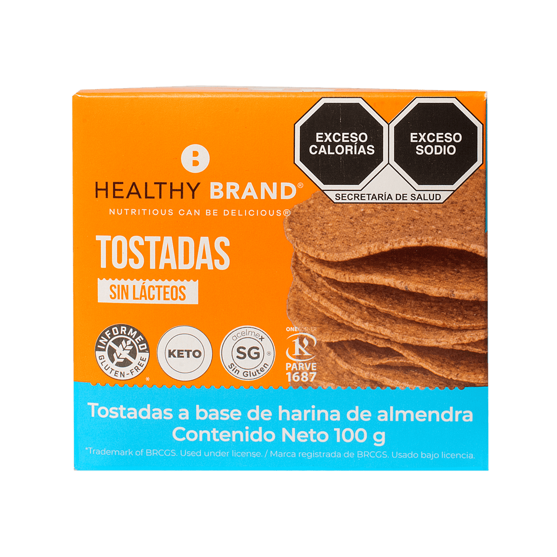 HEALTHY BRAND TOSTADAS KETO – La Selecta Organica