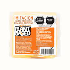 PLANT BASED IMITACIÓN QUESO AMERICANO REBANADO INDIVIDUAL – La Selecta ...